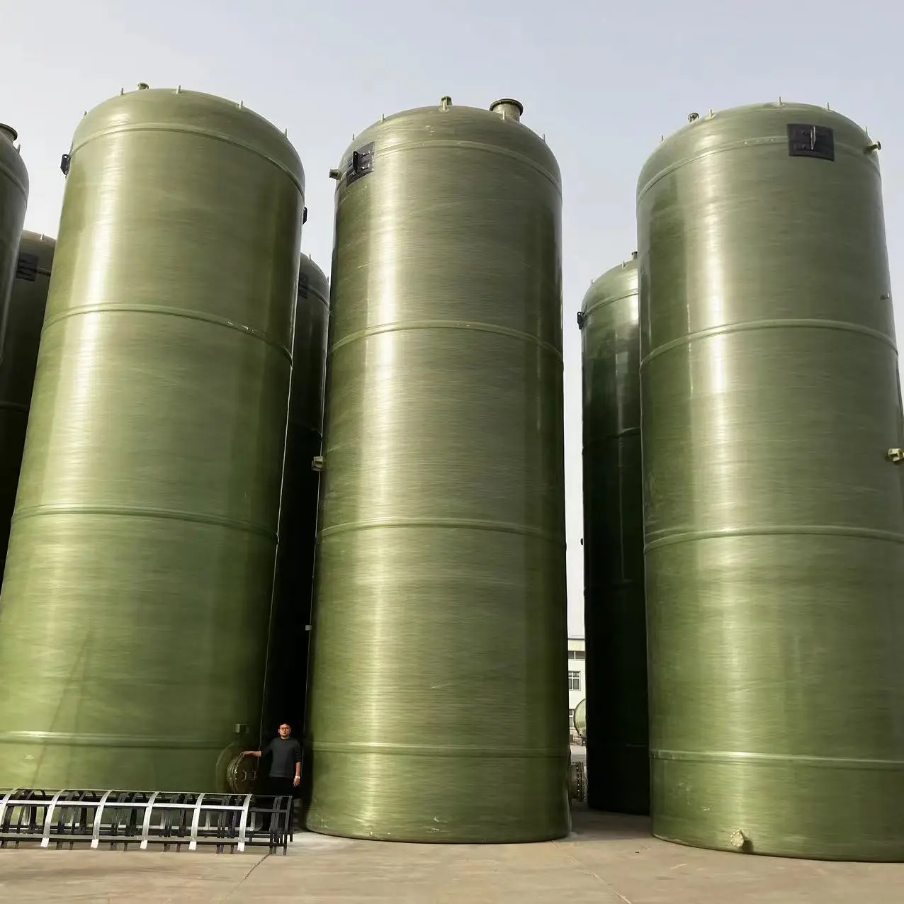 FRP GRP Fiberglass Storage Tanks - Durable & Versatile