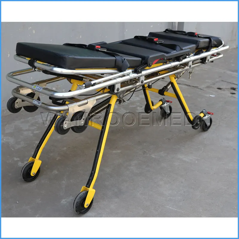 Good Cargo Ea-3b1 Mortuary Factory Folding Body Funeral Cots Trolley ...
