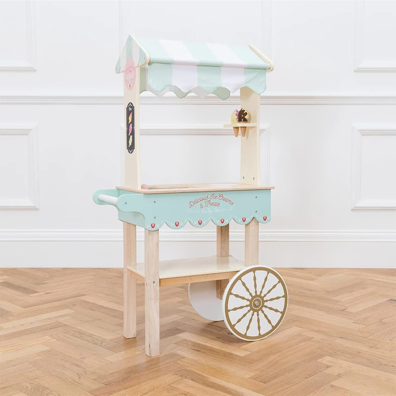 Wooden Dessert Cart - Perfect for Party & Holiday Decor