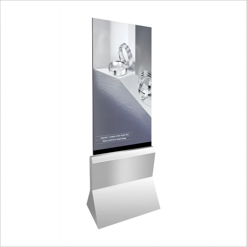 Interactive Smart Booth 55inch Vertical Dual System Android Windows ...