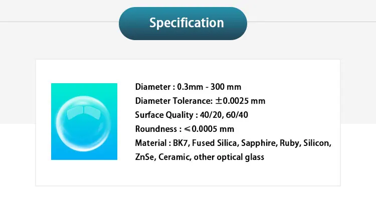 High Quality Diameter 2mm Ruby Ball Lens - Buy Ruby Ball Lens,Ruby Ball ...