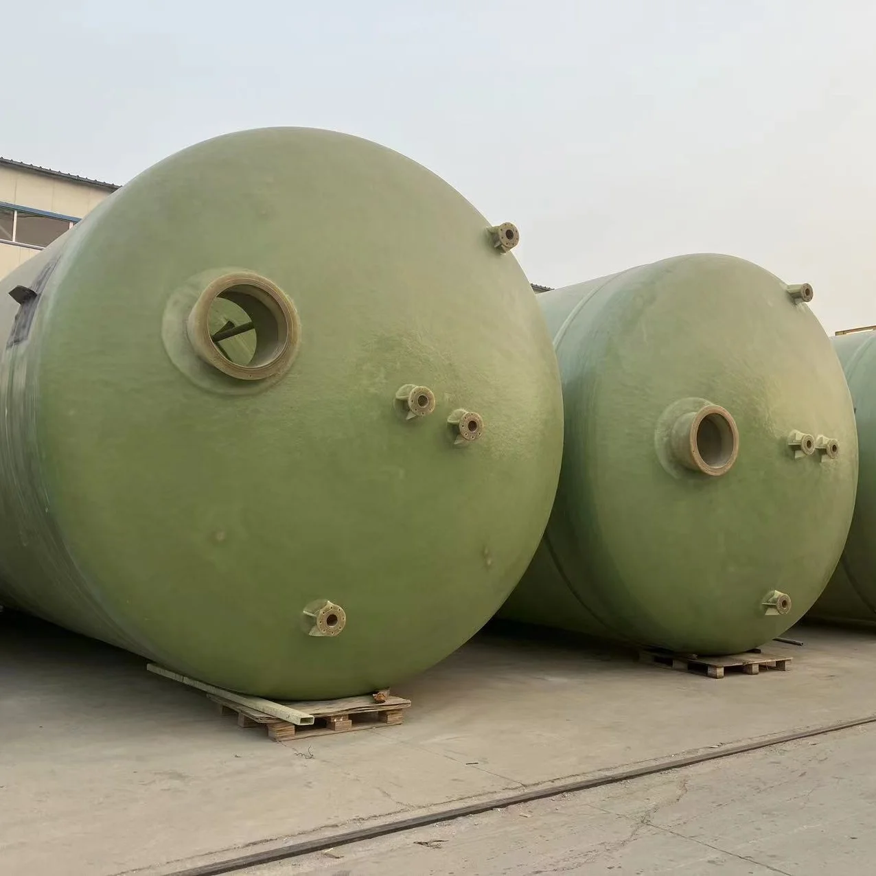 FRP GRP Fiberglass Storage Tanks - Durable & Versatile