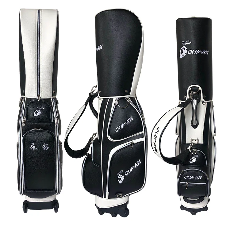 Durable Golf Bag with Wheels - Easy to Carry and Waterproof