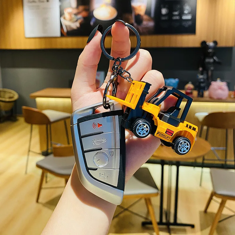 Excavator Keychain - Durable, Fashionable, and Versatile