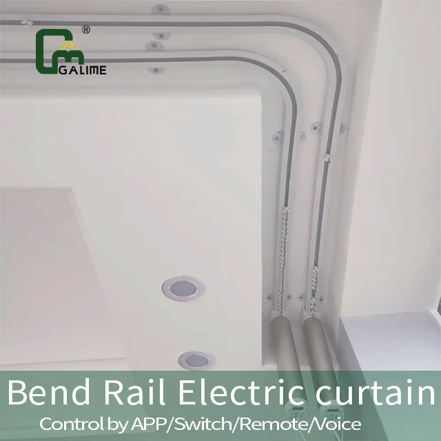 Smart Home Customizable Motorized Curtains with Remote Control