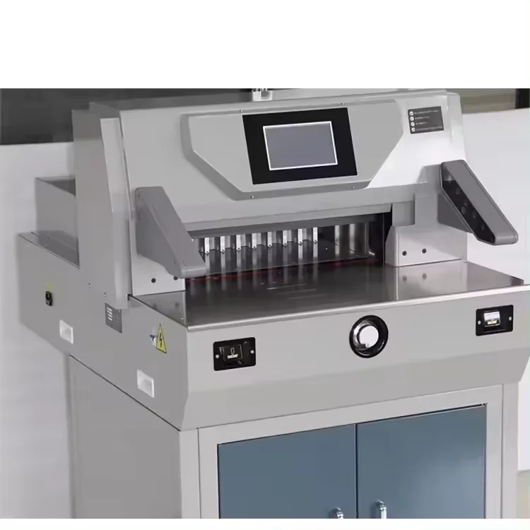 Chinese Electric 500v9 Guillotine Paper Cutter Die-Cutting Machine with ...