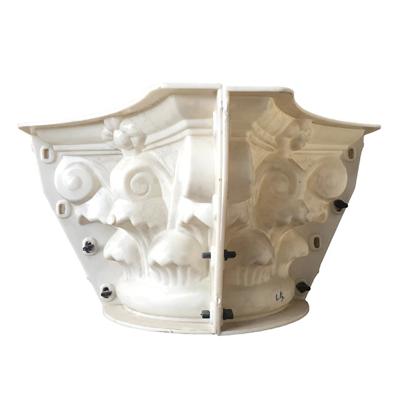 Durable ABS Plastic 30cm x 35cm Decorative Roman Column Cap Moulds for ...