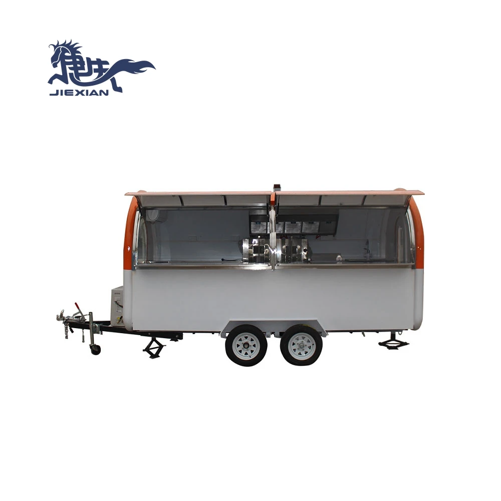 Jx-Fr400w New Designs Mobile Food Trailer With Full Kitchen Equipments ...