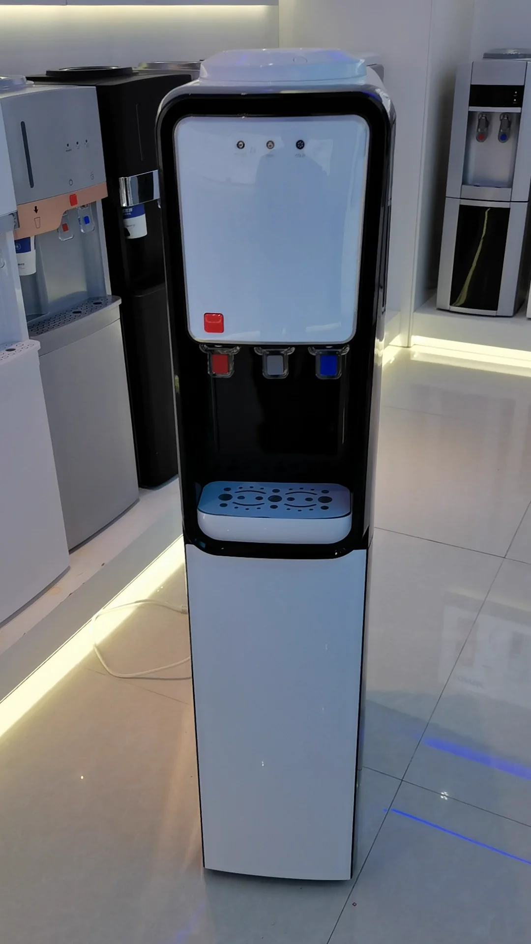 New Design Compressor Cooling Standing Water Dispenser With Hot And ...