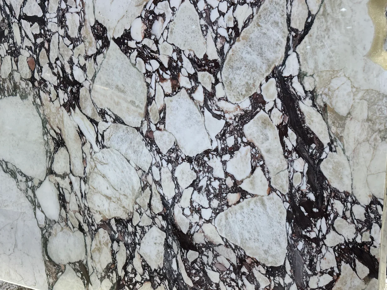 Beautiful Calacatta Viola Stone Slabs for Round Table Countertop Floor ...