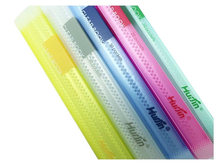 Pp Plastic Display Book A5 Clear File 10 20 30 40 60 Pockets - Buy ...