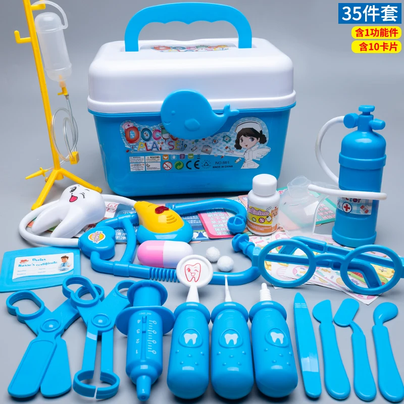 Wholesale Kids Indoor Simulation Dental Tools Set Medical Kit Doctor ...