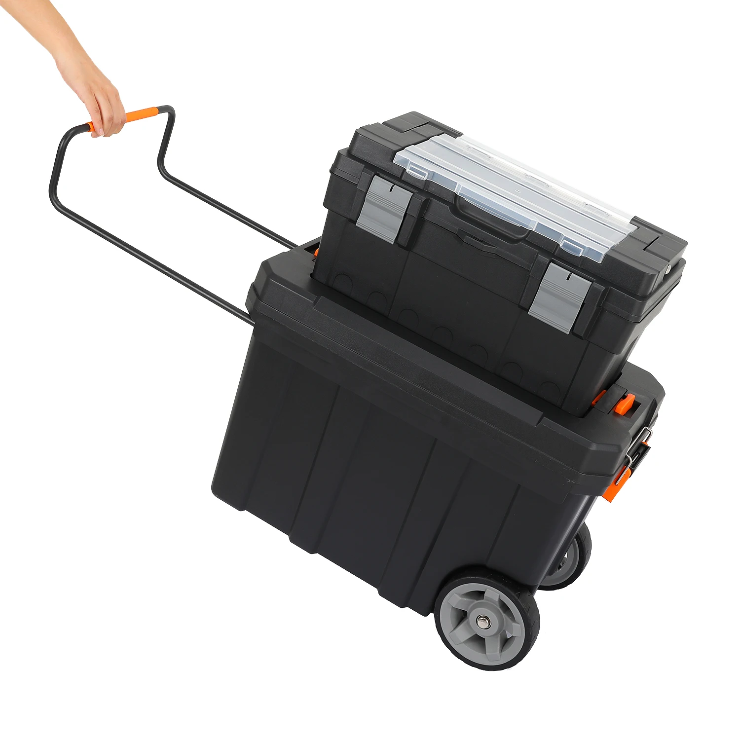 Vertak Heavy Duty Stackable Wheel Toolbox - Plumbing Tool Box