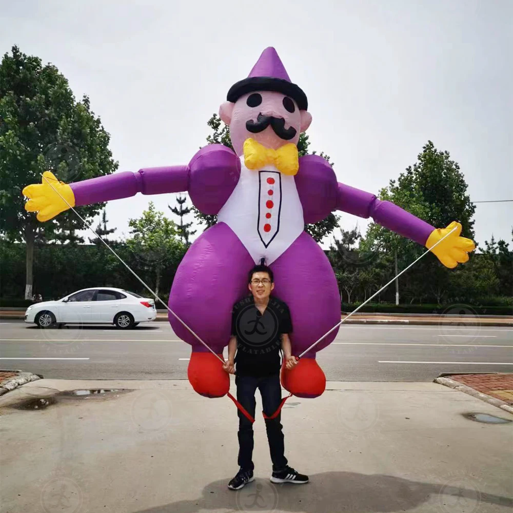 3.5m Giant Inflatable Clown Costume for Adult Performance