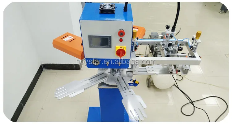 Non-slip Gloves Screen Printing Machine With Flash Dryer - Buy Rubber ...
