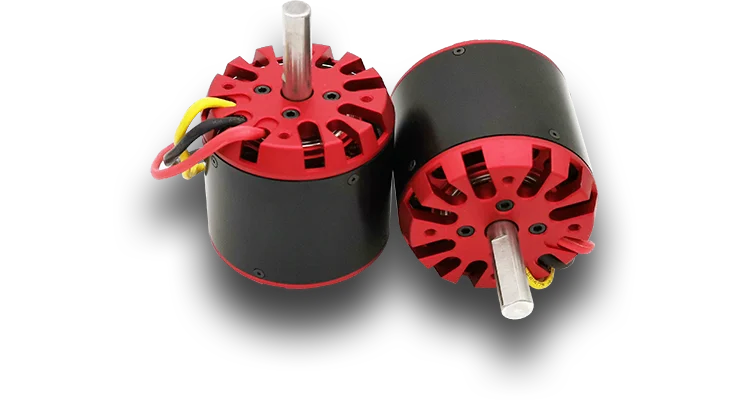 Bldc Motor Outrunner 80100 With Hall Sensor For Agv Robot Bmm941-2 ...
