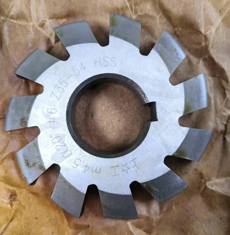 8pcs Gear Milling Cutter Involute Gear Cutter Involute High Speed Steel ...