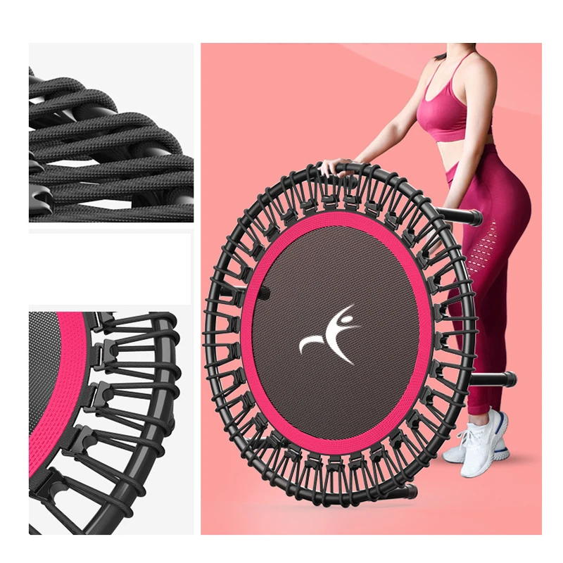 40inch Mini Adult Trampoline Gymnastics With Handle Inground Trampoline ...