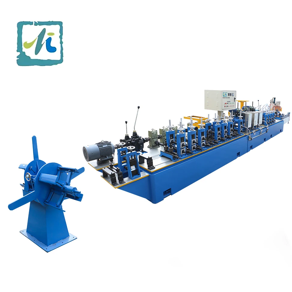 Ms Tube Mill High Frequency Welded Metal Iron Pipe Manufacturing ...
