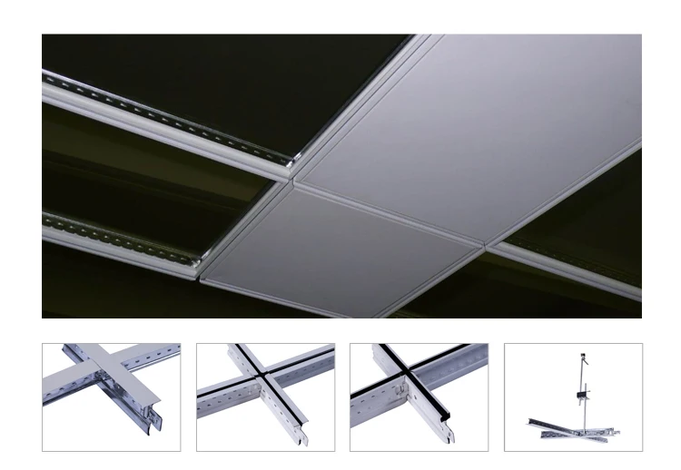 Modern Stainless Steel Suspended Ceiling T-Grids Wall Angle T Post ...