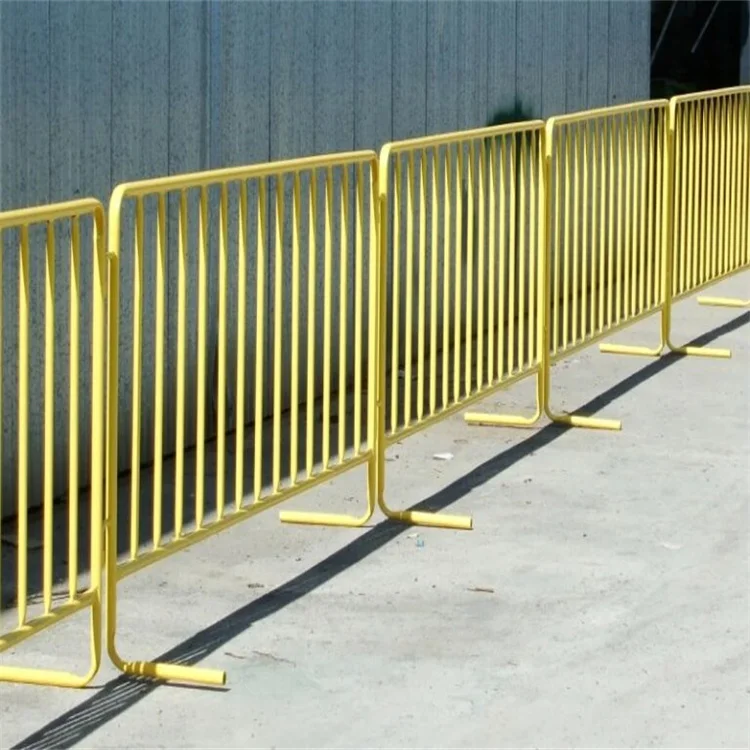 Galvanized Portable Event Temporary Barrier Fence Tubular Road bar ...