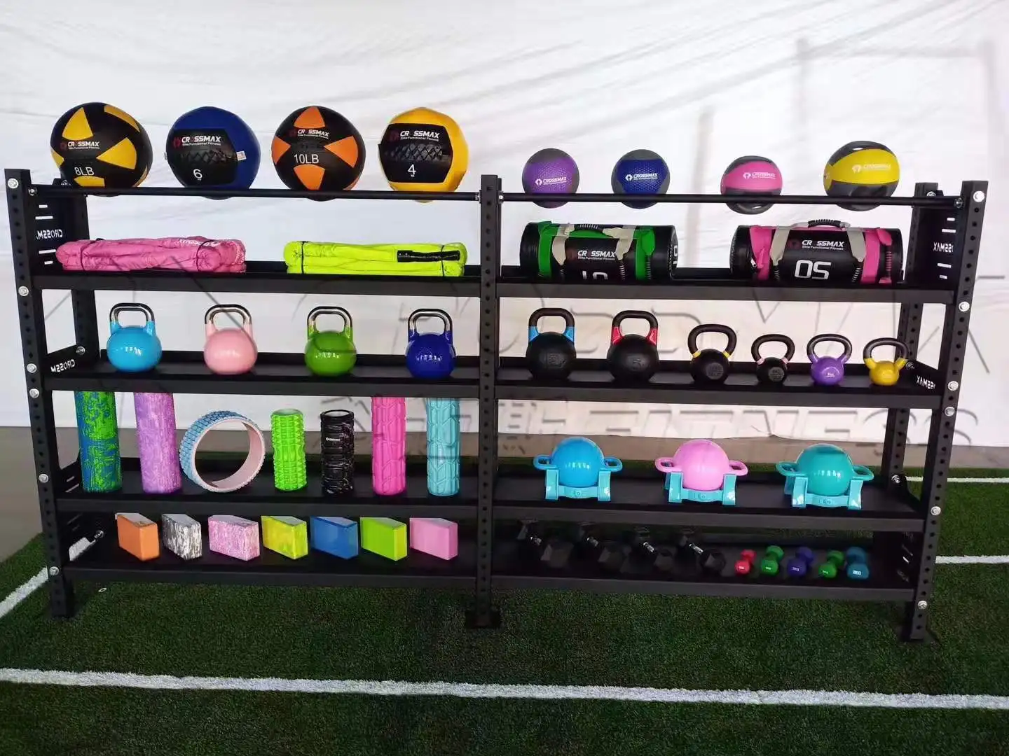 Gym Multi Storage Rack - Integrated Storage Station