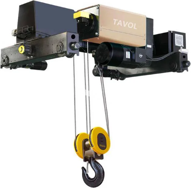 Tavol 10t 12m Europe Type Electric Wire Rope Hoist Under European ...
