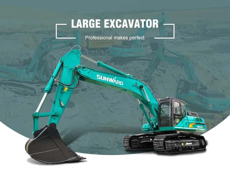 China Made High Performance Sunward Swe470e-3 Excavator Mini With Fair ...
