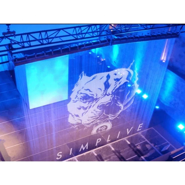 Fog Screen Projection - 3D Display with Customizable Mist