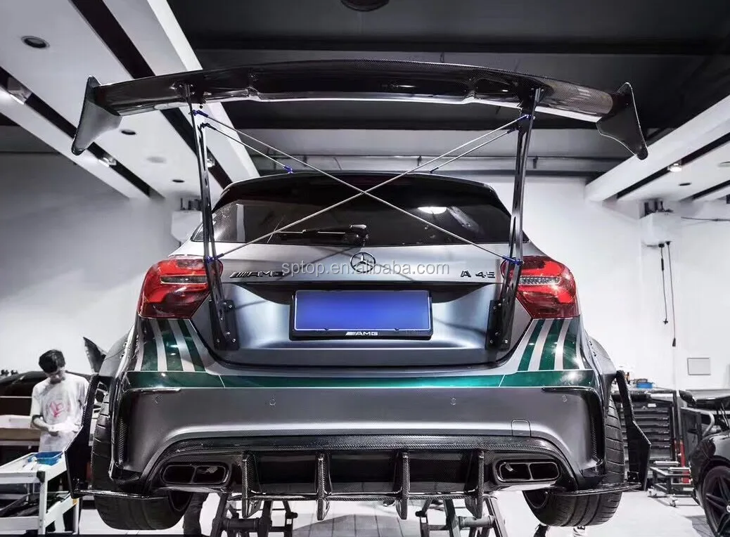 Carbon Fiber Wide Body Kit For 2017 Mercedes Benz A45 Amg W176 - Buy ...