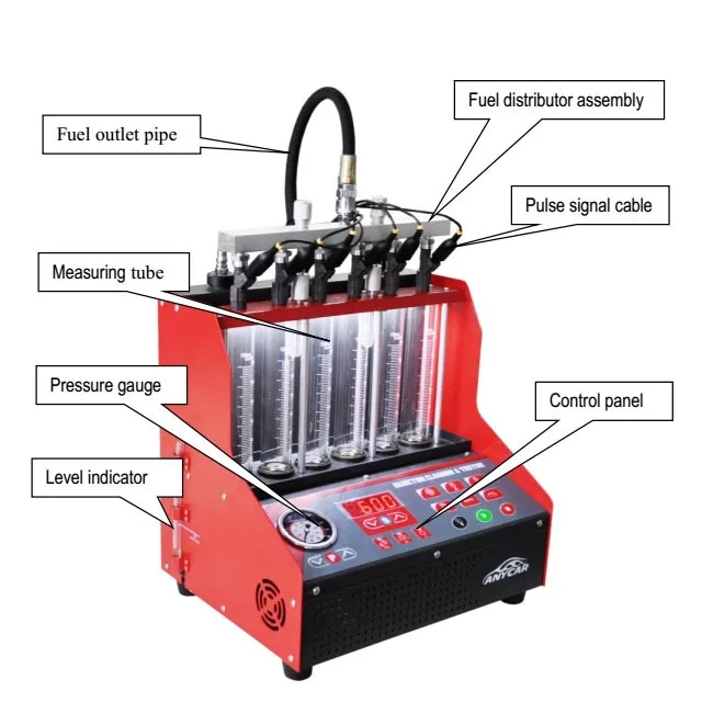 IMT-600N Fuel Injector Cleaning Machine - Ultrasonic & Efficient