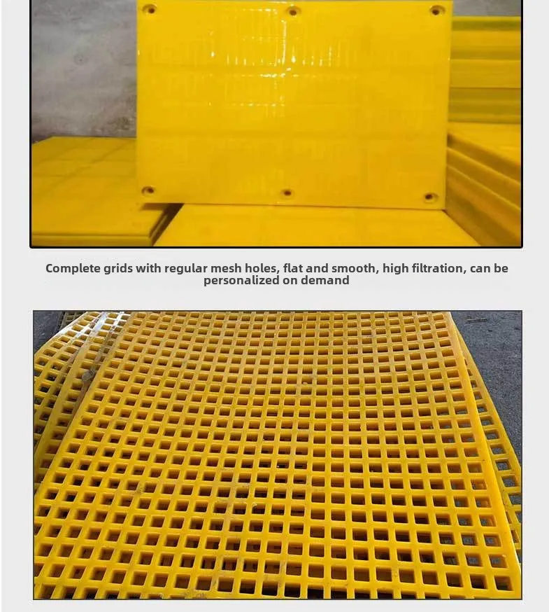 Abrasion Resistant Polyurethane Tendon Mesh Screen Plate for Mining ...