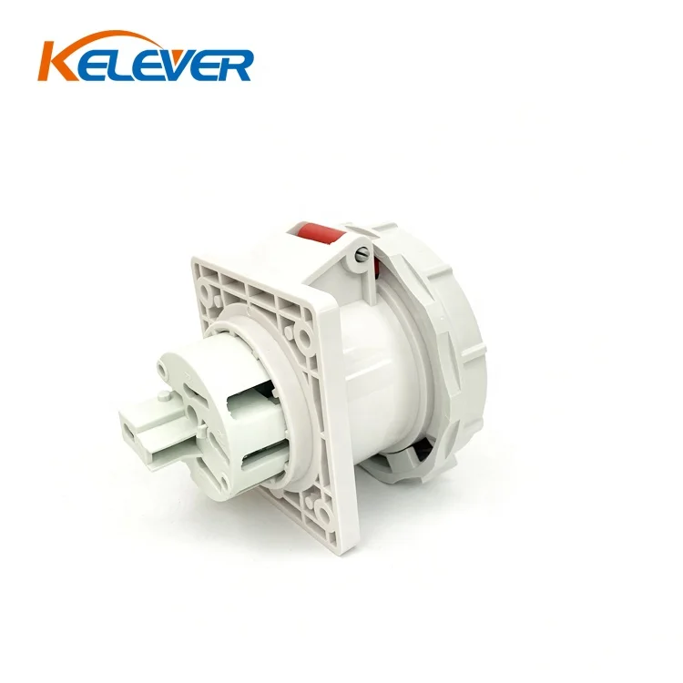 32 Amp 4 Pin 440v IP67 Industrial Power Socket for Reefer