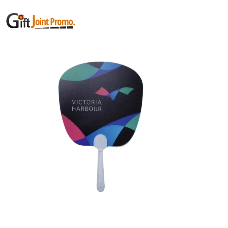 Custom Printed Plastic Hand Fan Handles - Promotional Gifts