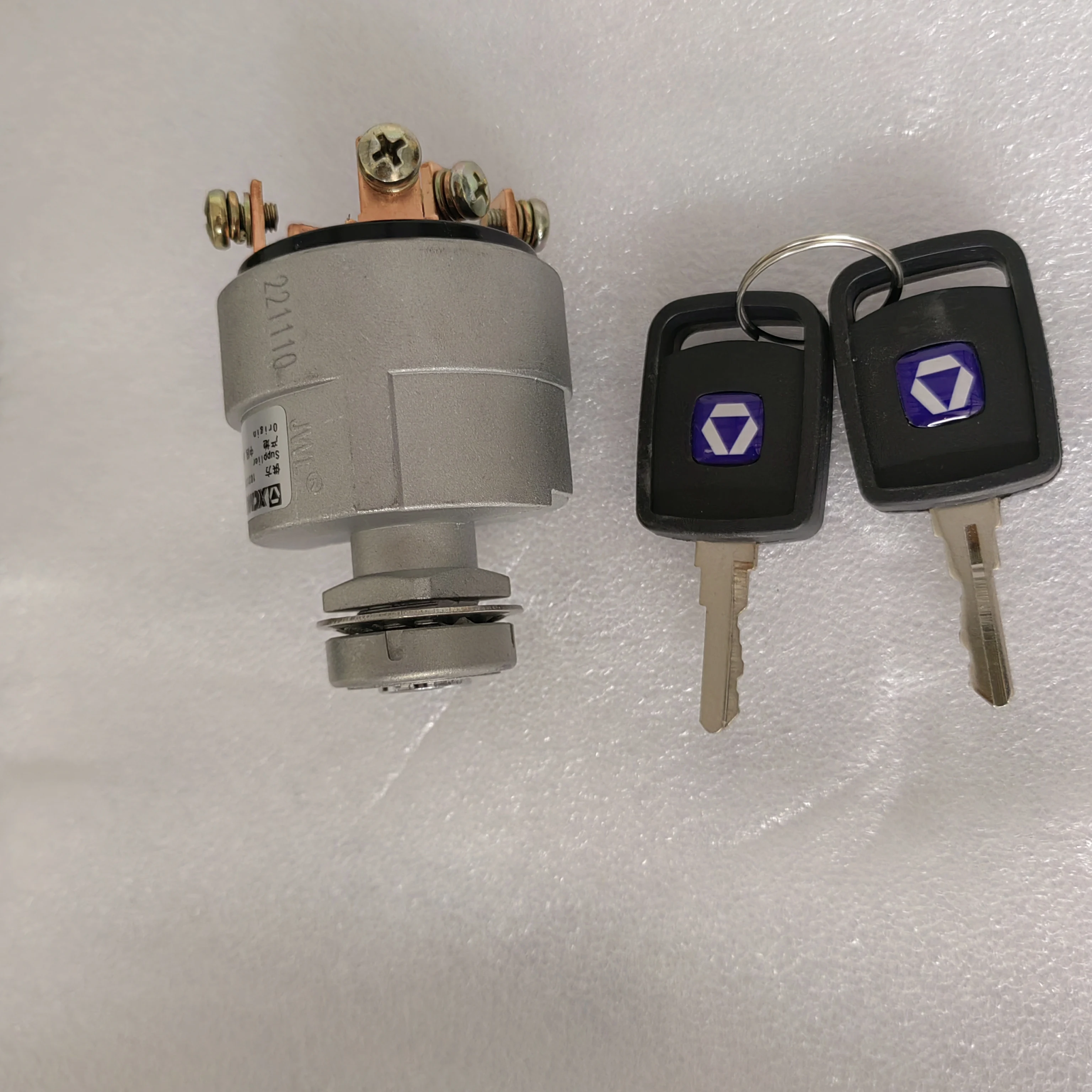 Xcmg Loader Road Roller Forklift Start Ignition Switch Key Electric ...