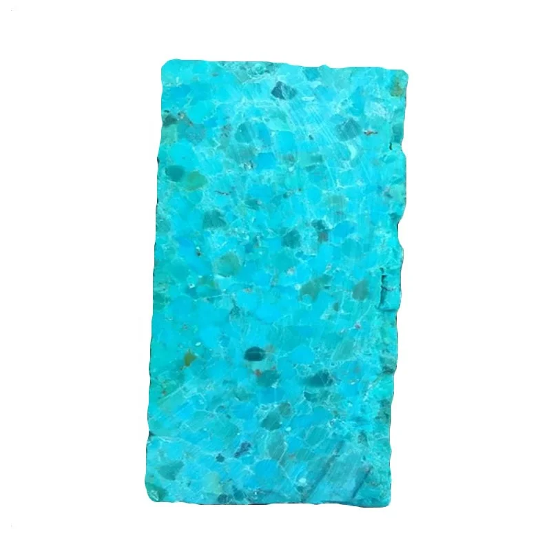100% Naturally Blue Color Turquoise Compressed Block - Buy 100% ...