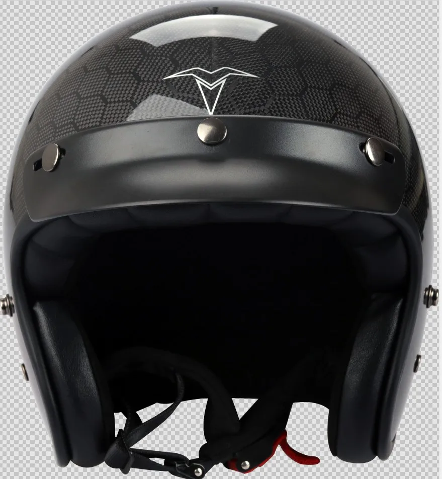 2023 Ece Op654 Carbon Fiber Hexagon Shape Weave Open Face Motorcycle ...