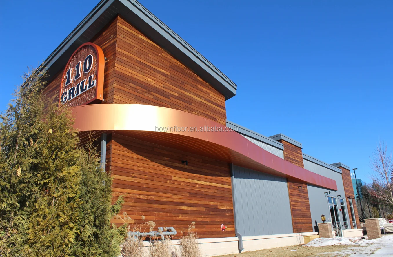 Factory Sale Ipe Hardwood Wall Siding Cladding - Easy Installation ...