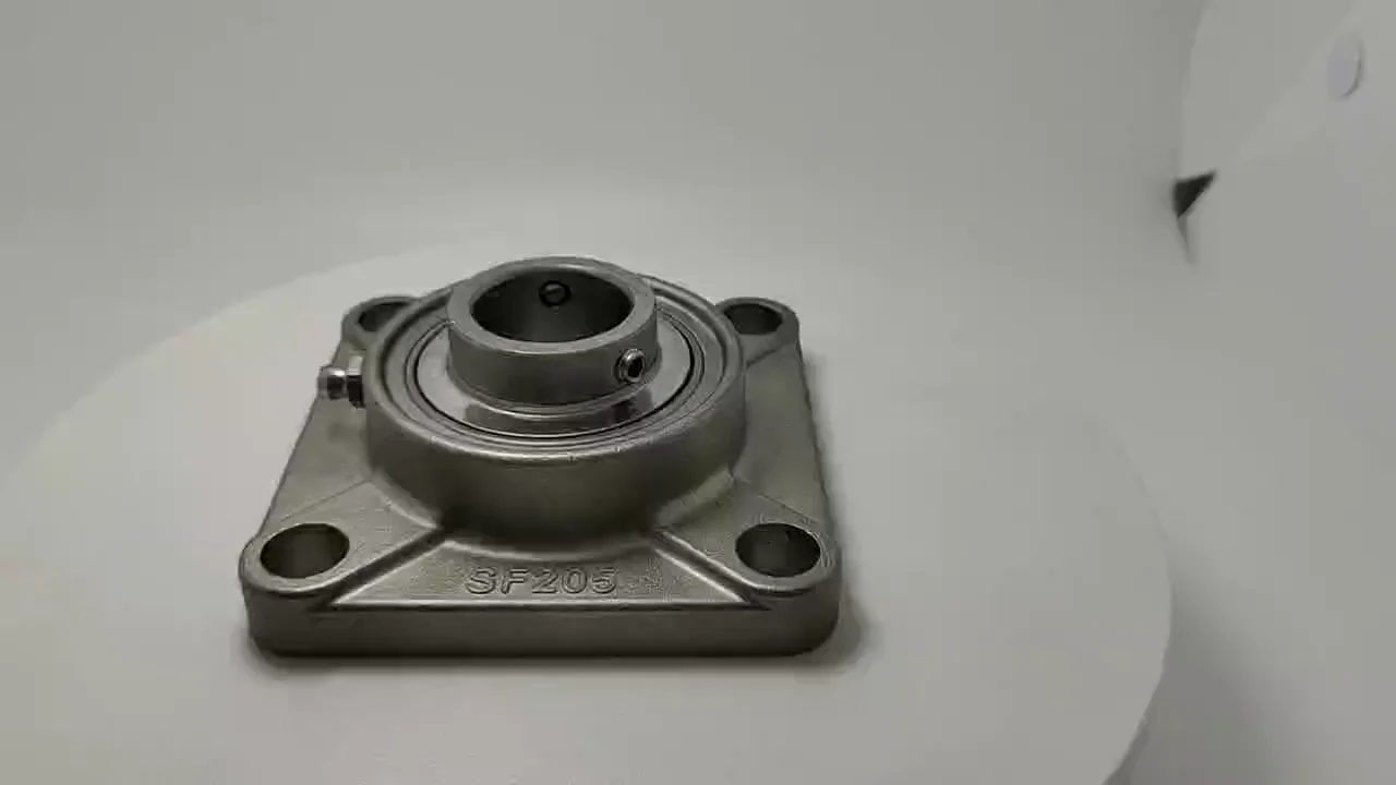 Ssucf205 25mm Bore Stainless Steel Square Block Housing Bearing - Buy ...