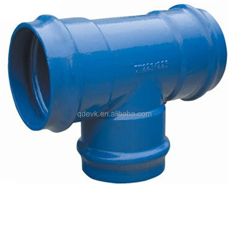 ISO2531 EN545 EN598 Ductile Iron Fitting All Socket Tee| Alibaba.com