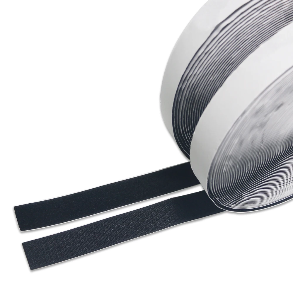 Double Faced Adhesive Sticky Tape Hook Loop Fastener Tape - Buy Double ...