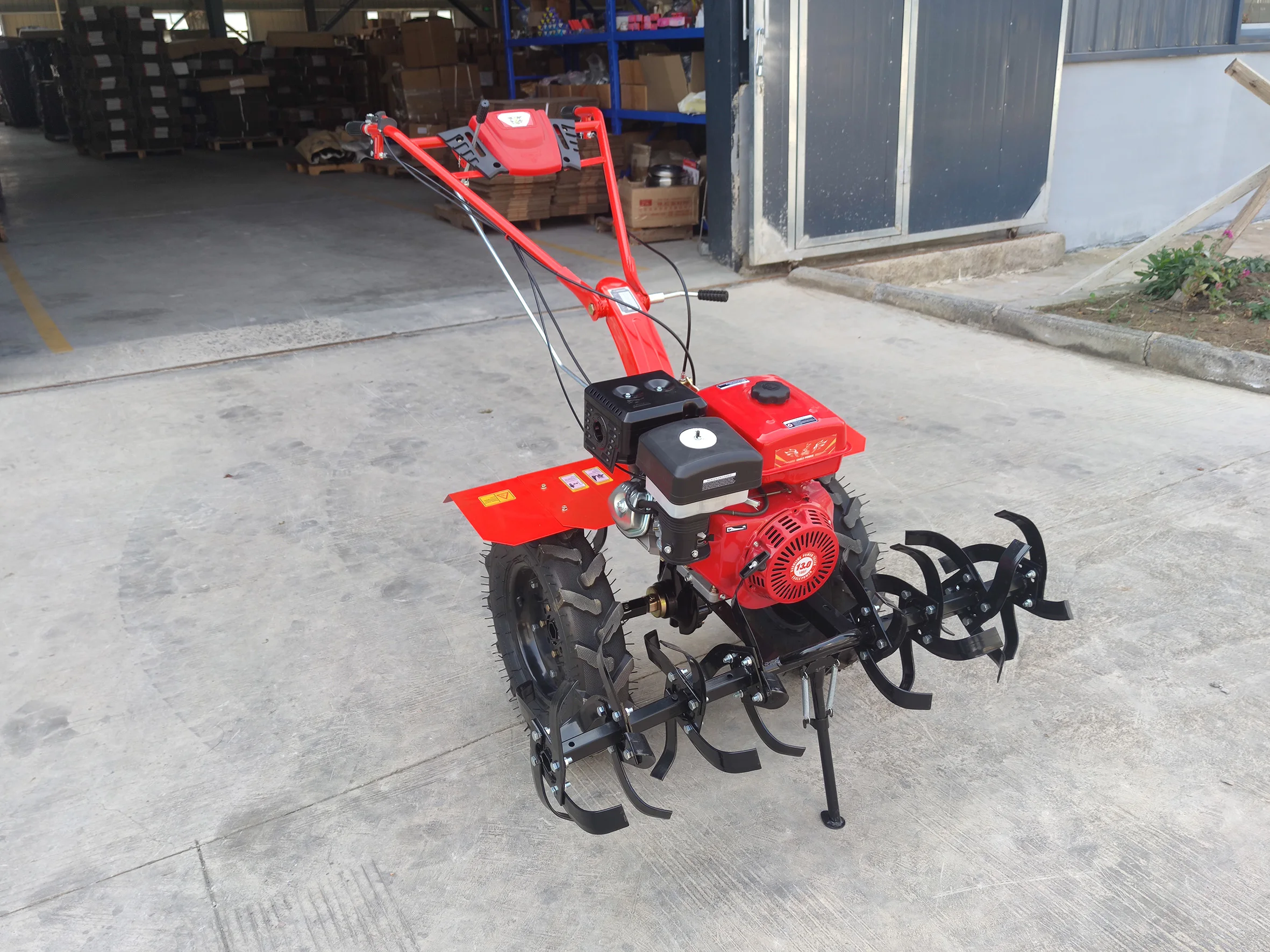 Mini Rotary Tiller Walking Tractor 7hp 10hp 13hp Power Tiller In India ...