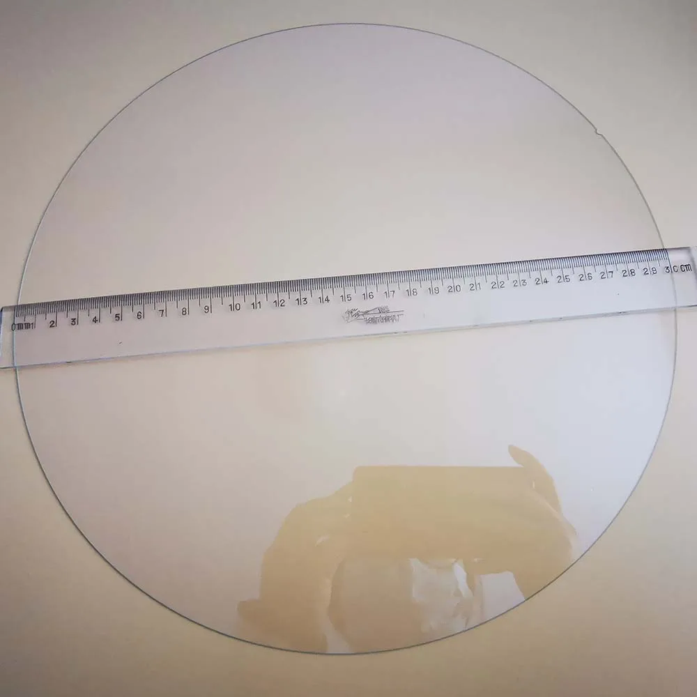 In Stock 12 Inches 300mm With Notch 0.7mm Thickness Corning Eagle Xg ...