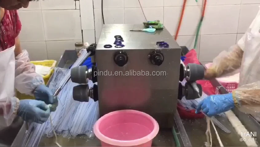 Cow Intestine Casing Cleaning Spooling Compressing Machine Pig ...
