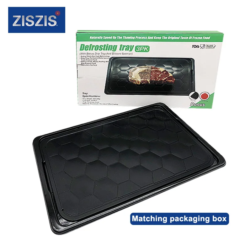 Defrosting Tray Defrosts Frozen Food Quickly Thawing Tray and Multi-use ...