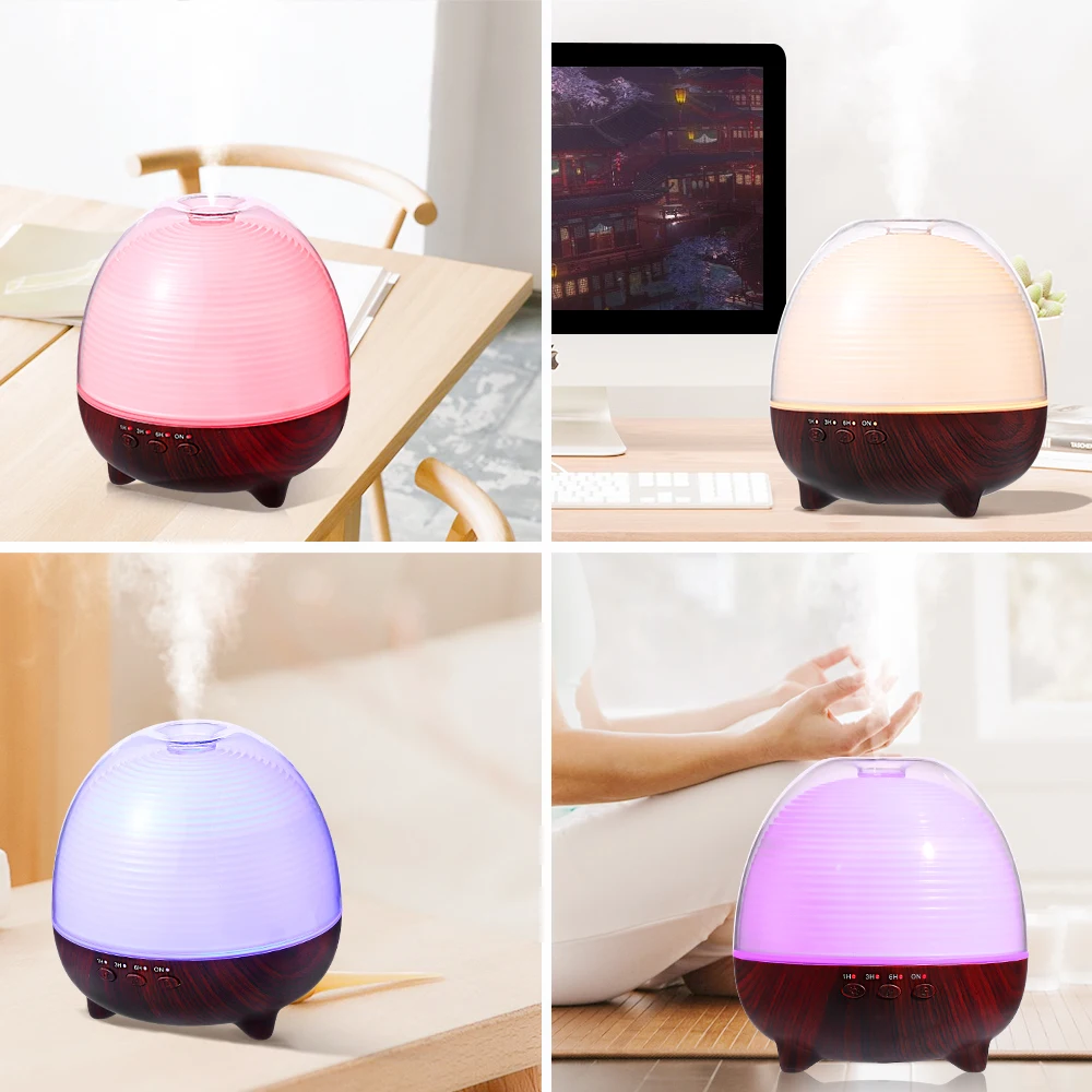 Large 600ml Round Led Misting High Flow Heated Respiratory Humidifier ...