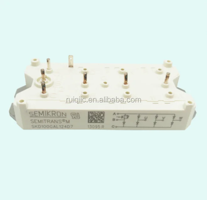original SKD100GAL124D7 3Phase Bridge Rectifier Braking Chopper Module ...