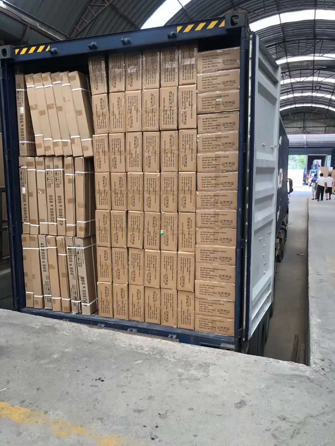 19 Inch 42U SPCC Cold Rolled Steel Server Rack - Open Rack