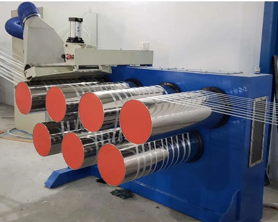 Stretch Film Extruder Winding Machine For Polypropylene Film Twisting ...