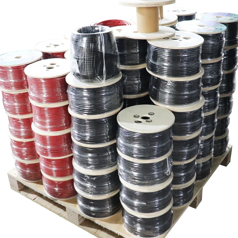 TUV DC wire and cable 2 x 4mm solar cable pv 4mm cable - Power Cable ...